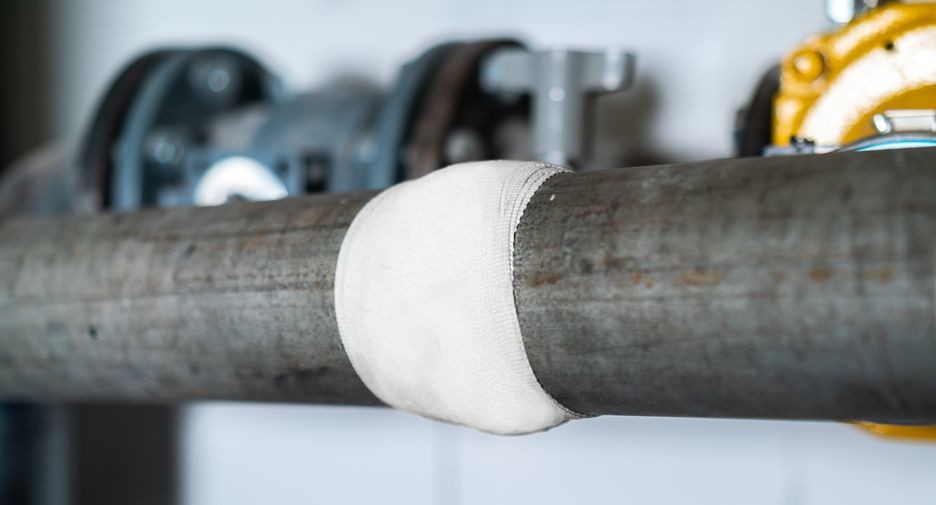 Paineistettujen putkien korjausnauha